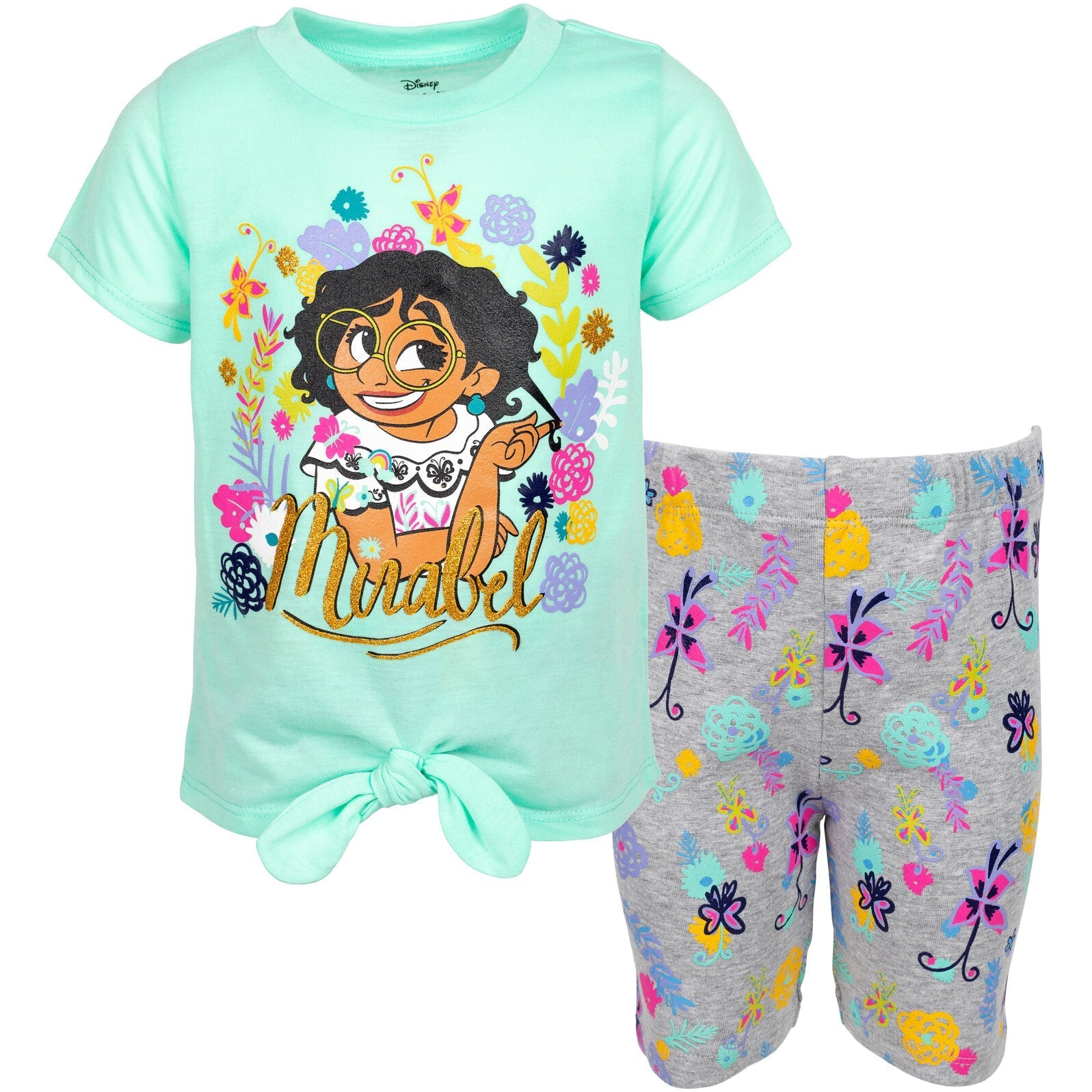 Disney Encanto Mirabel T-Shirt and Shorts Outfit Set | imagikids Baby and Kids Clothing