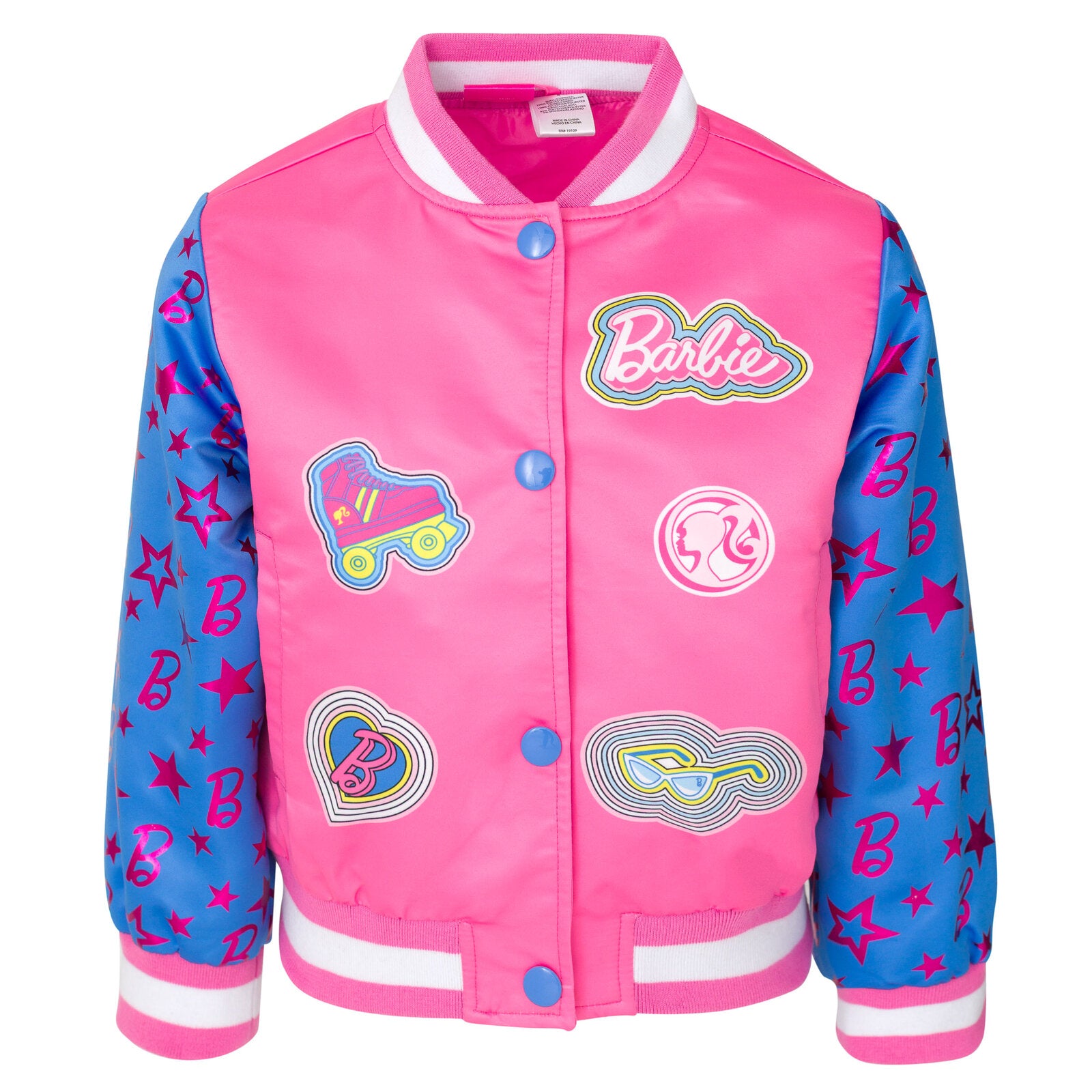 Barbie Varsity Bomber Jacket | FREE Shipping on Orders $50+ and Free ...