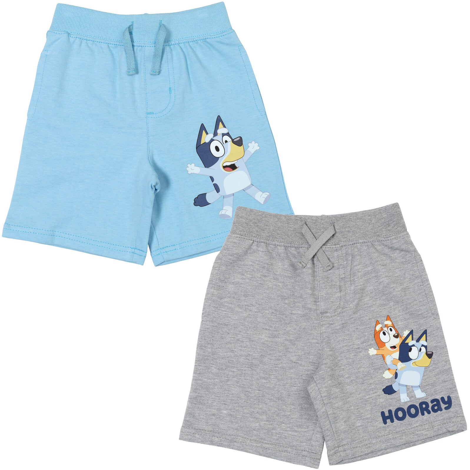 Bluey French Terry 2 Pack Shorts | imagikids Baby and Kids Clothing