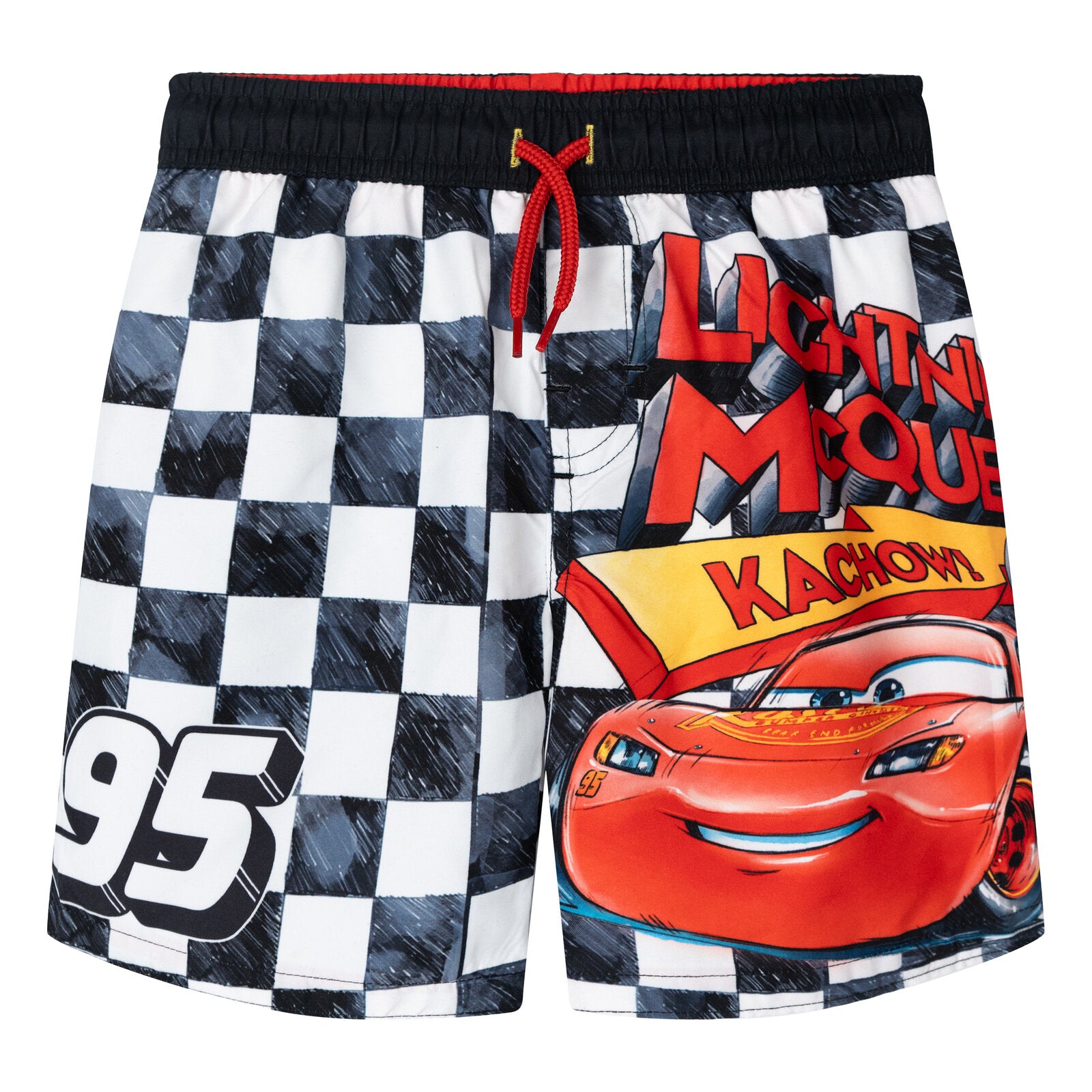Cars Lightning McQueen Swim Trunks Bathing Suit UPF 50+ | FREE Shipping ...
