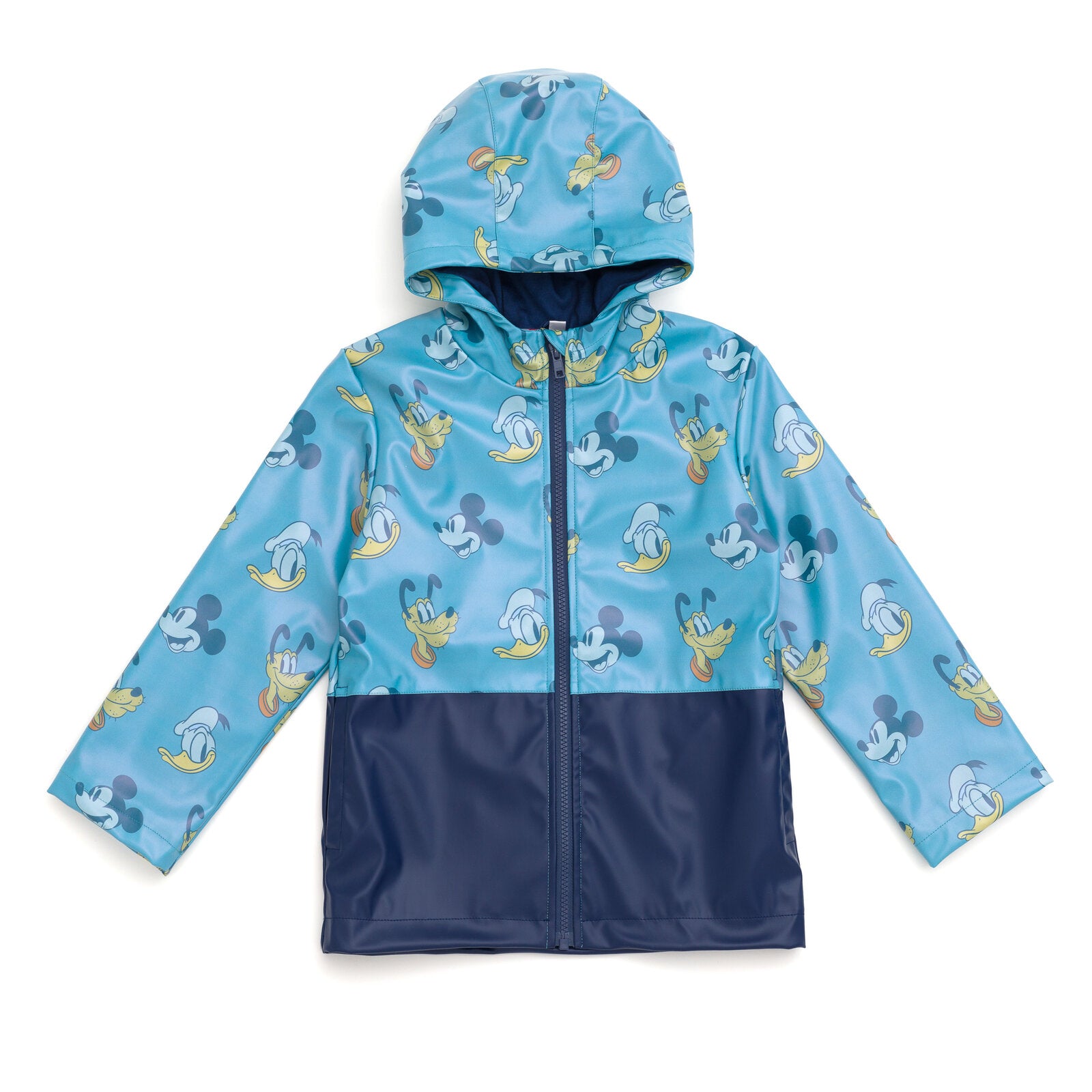 Disney Mickey Mouse Zip Up Waterproof Hooded Rain Jacket Coat | FREE ...
