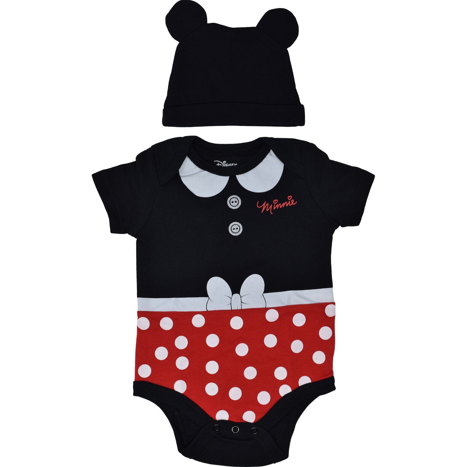 Disney Minnie Mouse Cosplay Bodysuit and Hat Set | imagikids Baby and ...