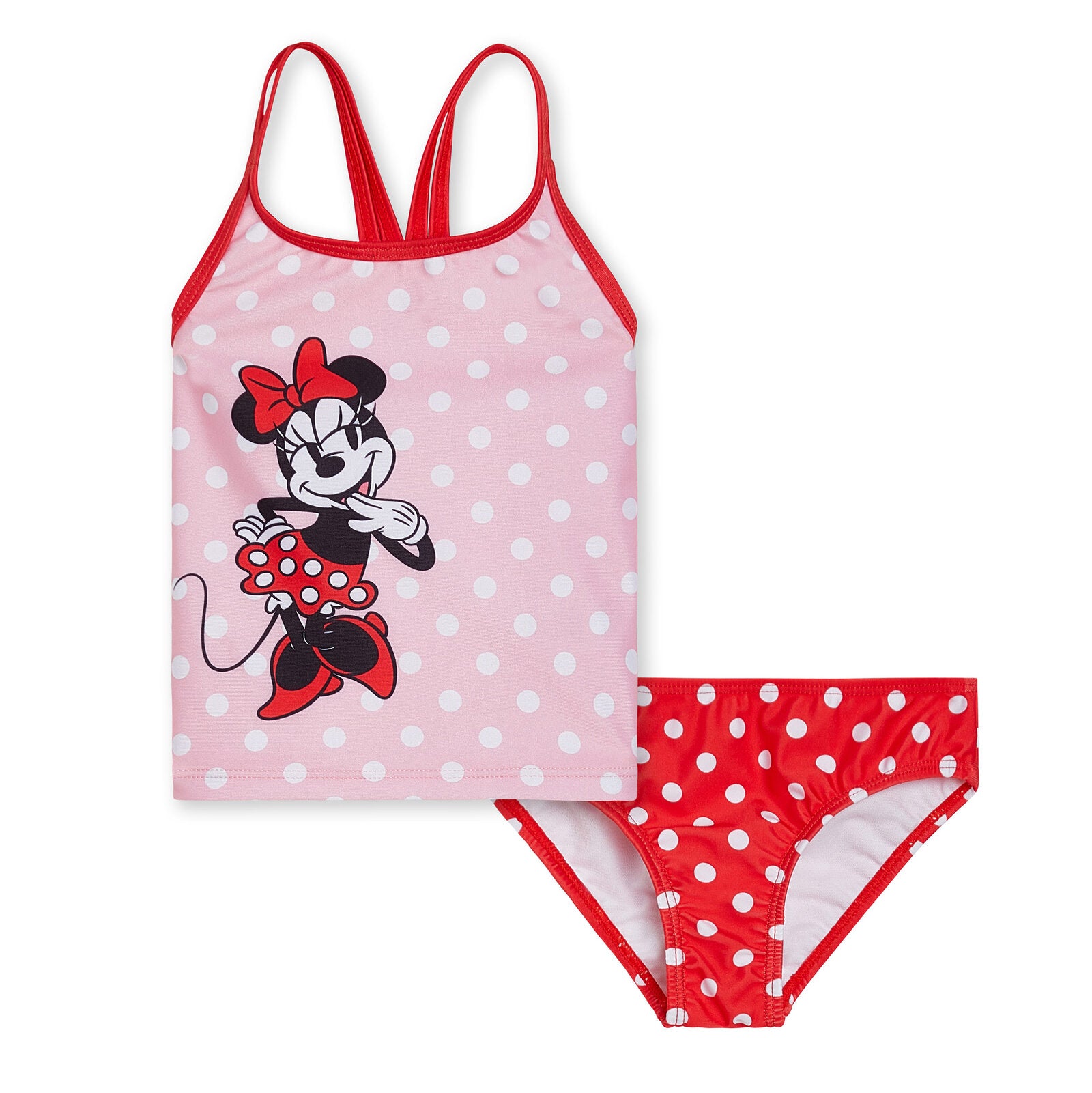 Disney Minnie Mouse Racerback UPF 50+ Tankini Top and Bikini Bottom ...