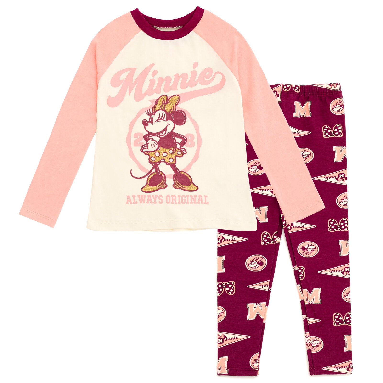 Disney Minnie Mouse T-Shirt and Leggings Outfit Set | FREE Shipping on ...