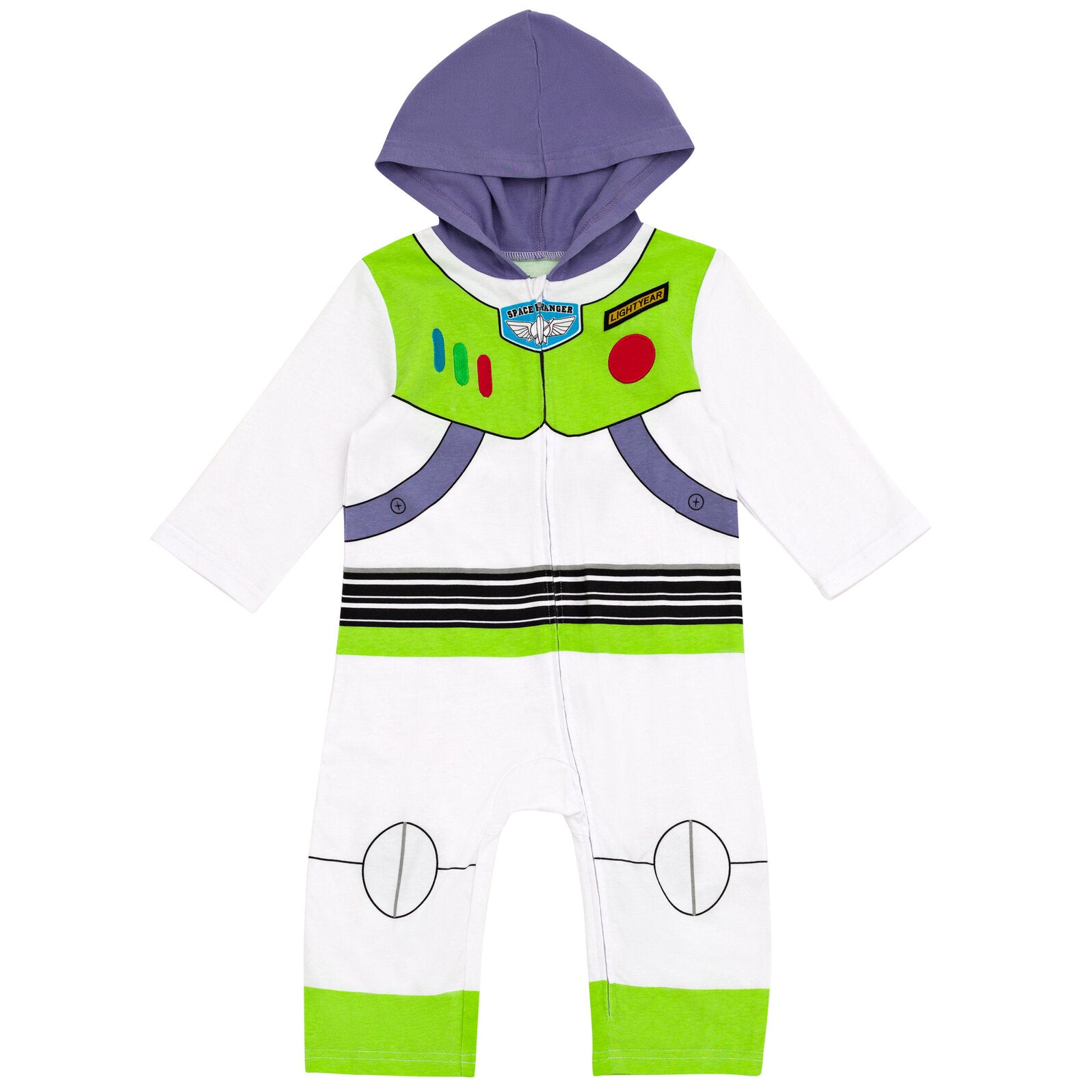 Disney Pixar Toy Story Buzz Lightyear Zip Up Cosplay Coverall ...