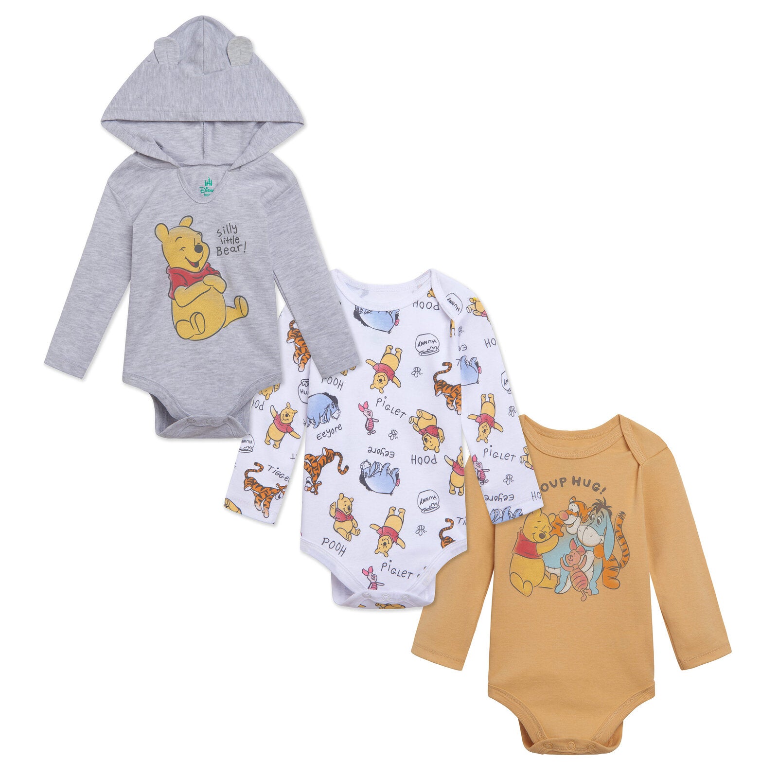 Disney Winnie the Pooh 3 Pack Cosplay Bodysuits – imagikids