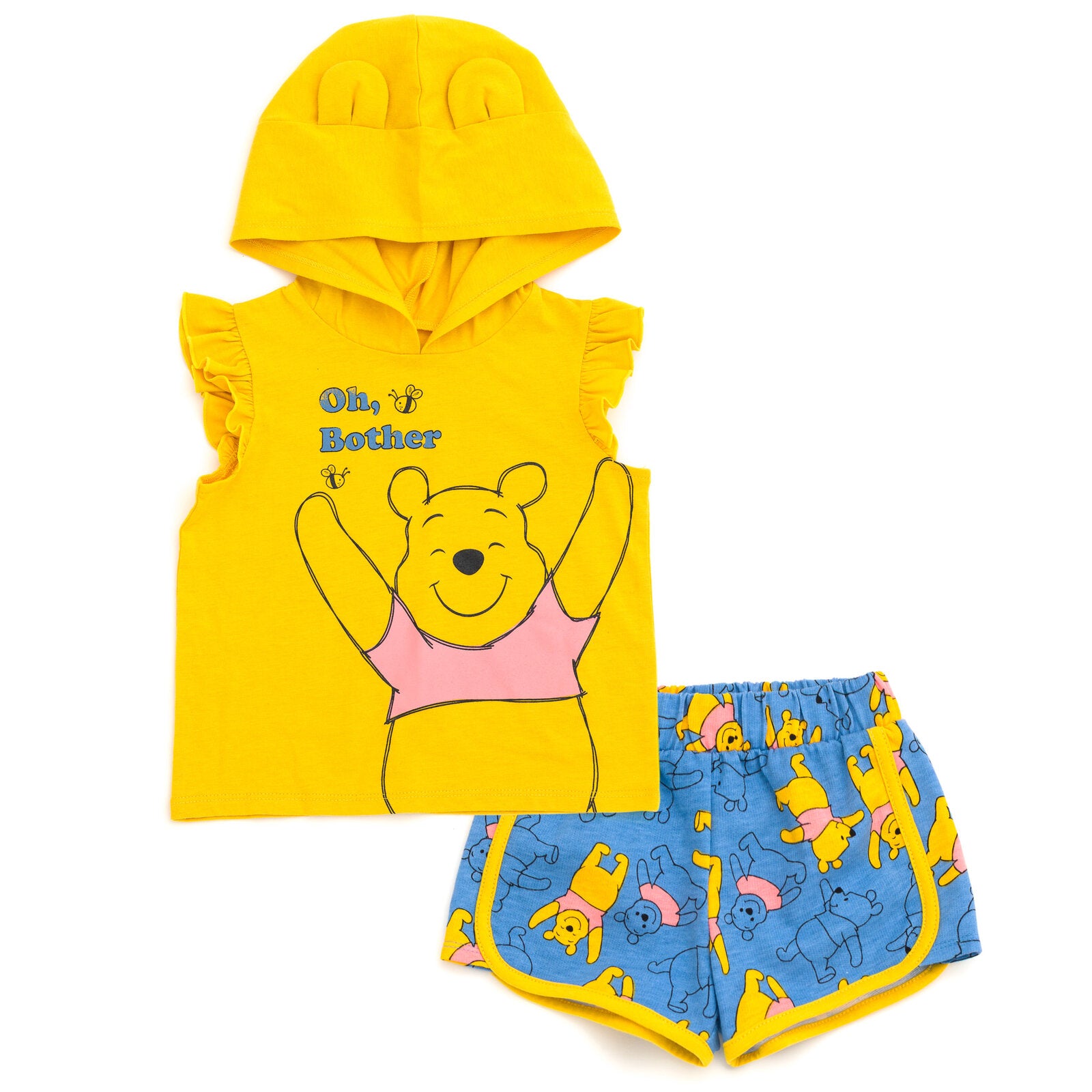 Disney Winnie the Pooh Cosplay Tank Top and French Terry Dolphin Active ...