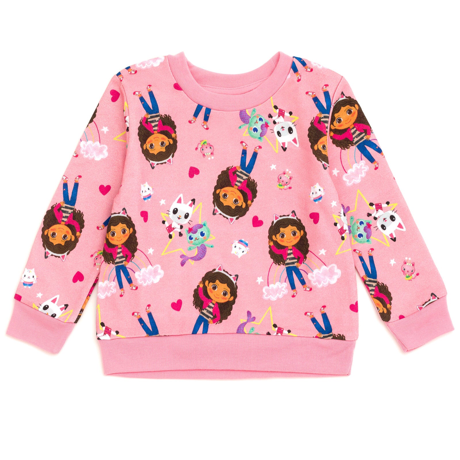 Dreamworks Gabby's Dollhouse French Terry Sweatshirt | FREE Shipping on ...