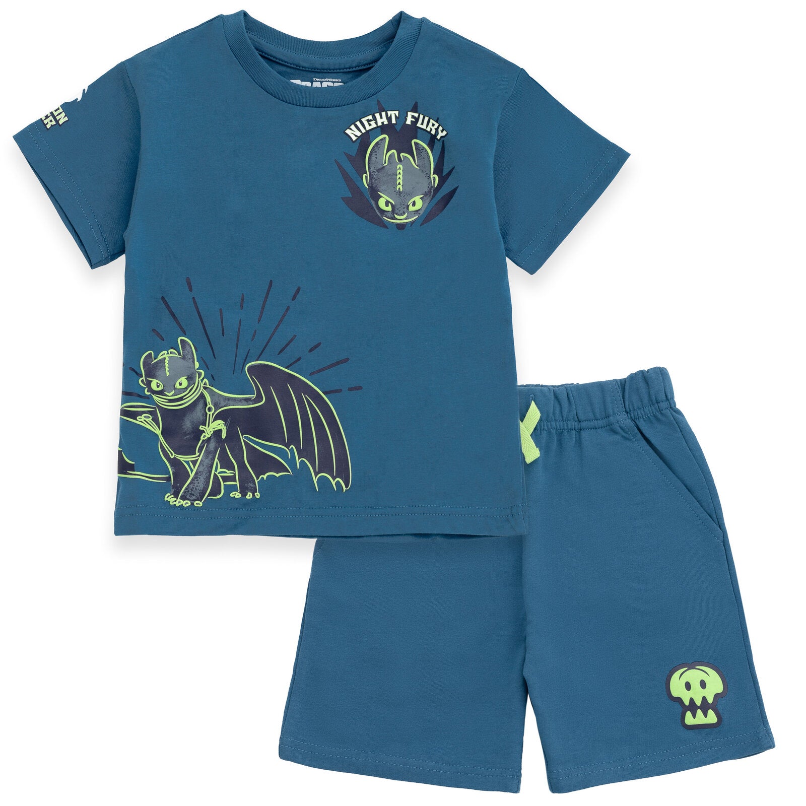 DreamWorks How to Train Your Dragon Toothless T-Shirt and French Terry ...