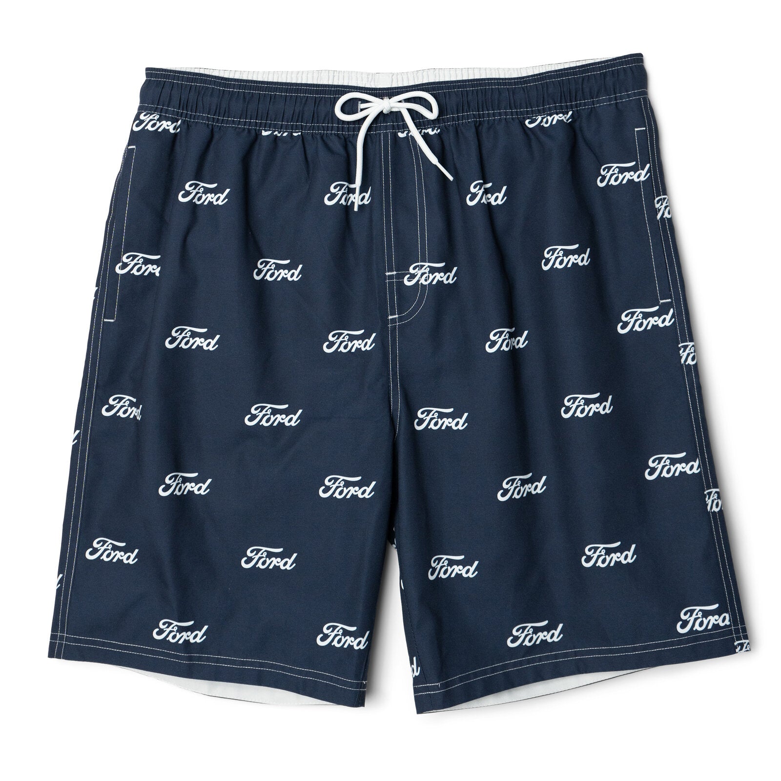 Ford Swim Trunks Bathing Suit Logo UPF 50+ | FREE Shipping on Orders ...