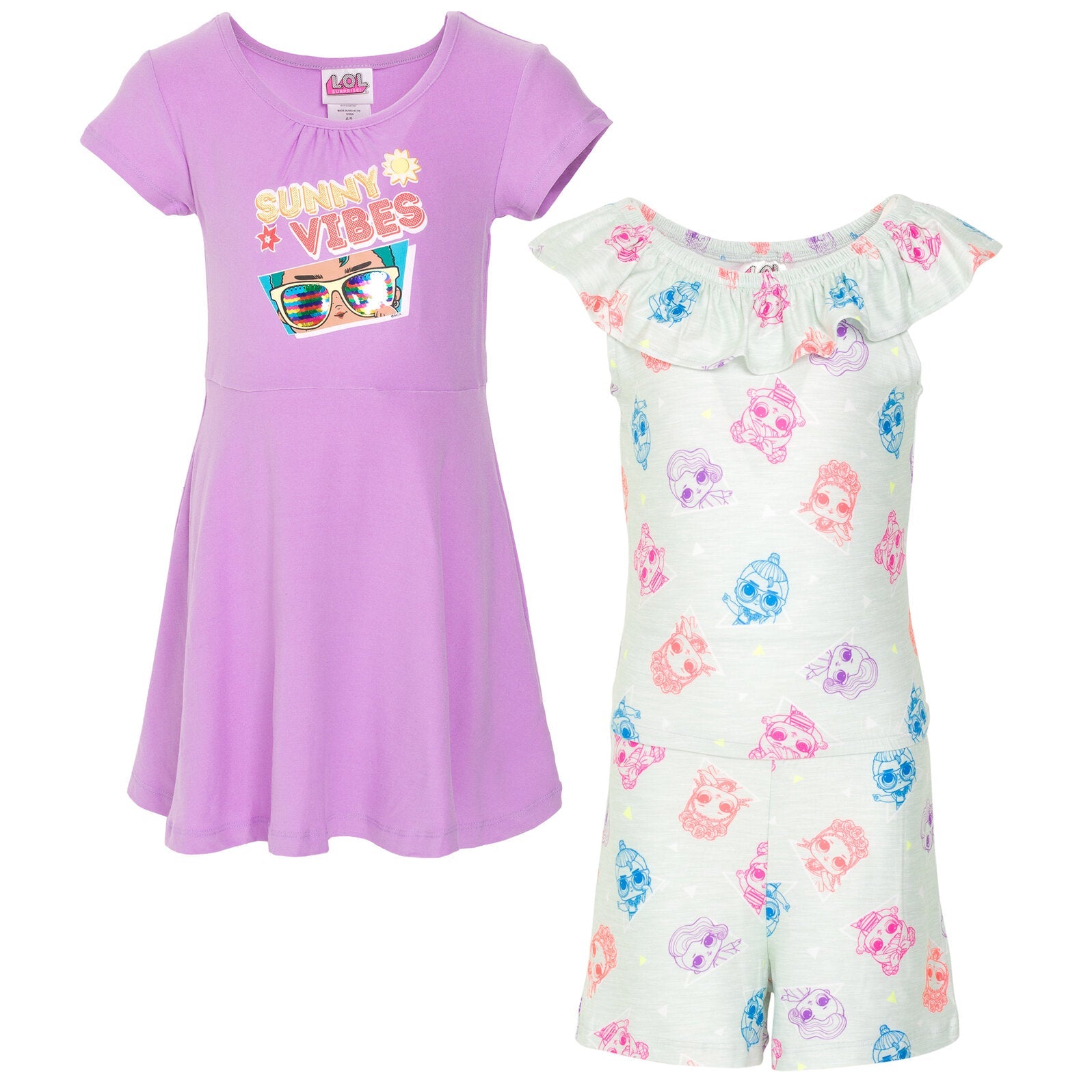 L.O.L. Surprise! Skater Sequin Dress and Romper | imagikids Baby and ...