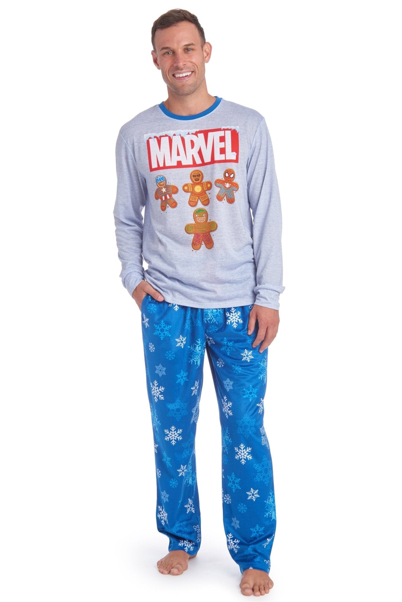Marvel Avengers Spider-Man Avengers Pajama Shirt and Pants Sleep Set ...