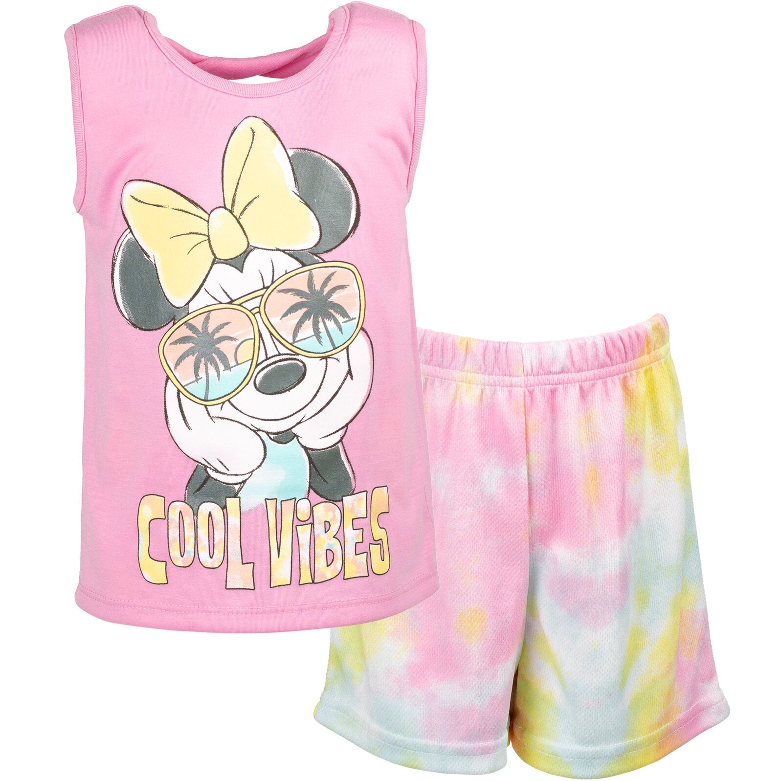 Minnie Mouse Mesh Tank Top Shirt & Shorts | imagikids Baby and Kids ...