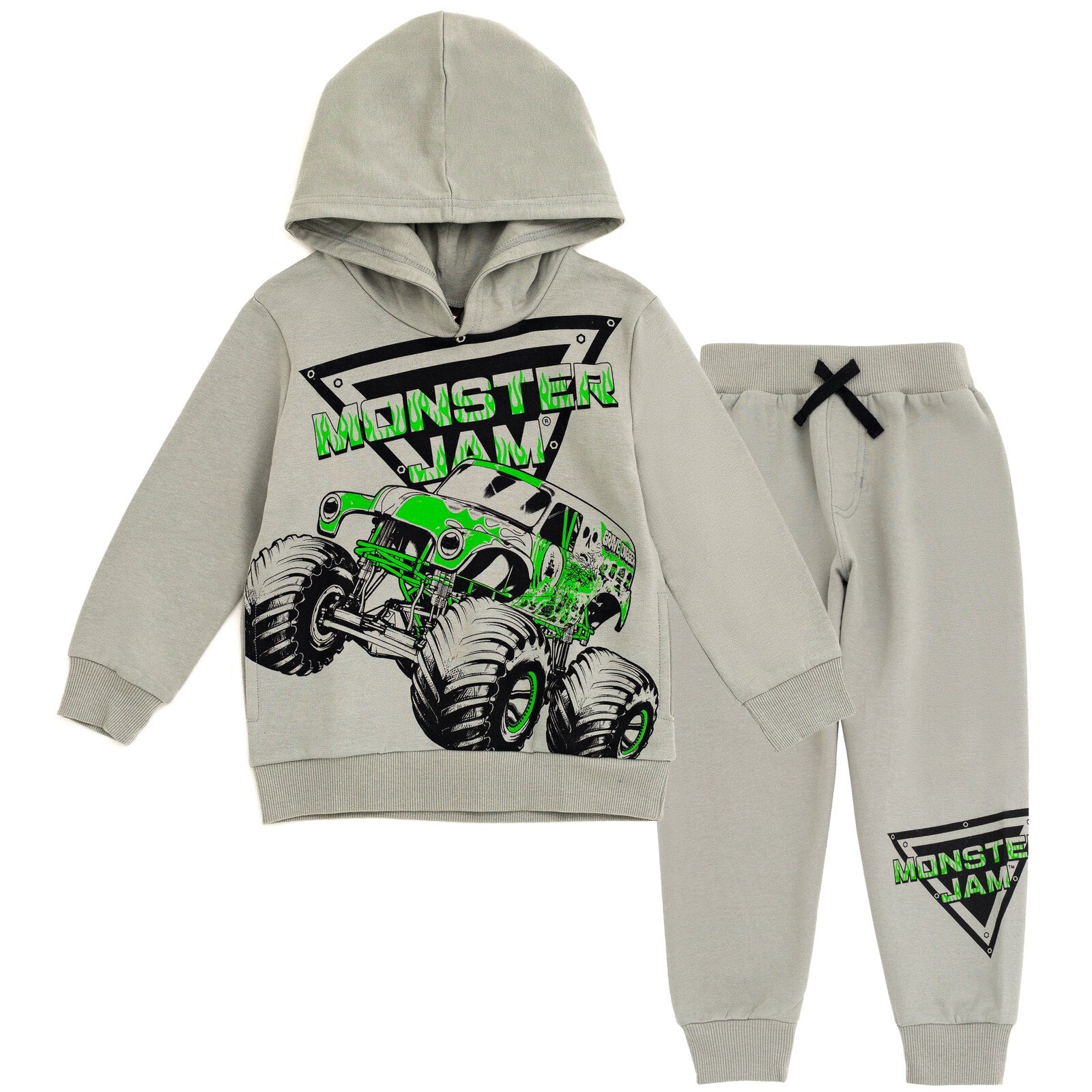 Monster Jam Fleece Hoodie and Jogger Pants Outfit Set | imagikids Baby ...