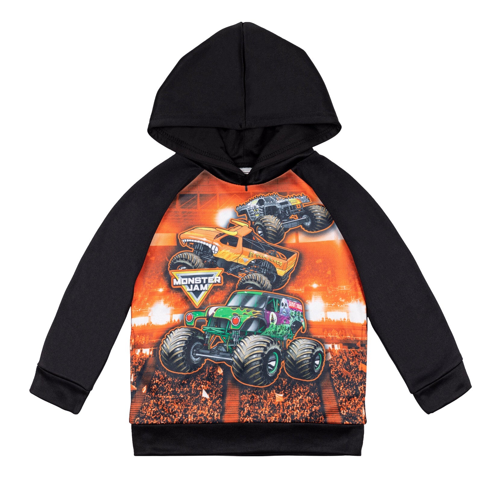 Monster Jam Fleece Pullover Hoodie | imagikids Baby and Kids Clothing