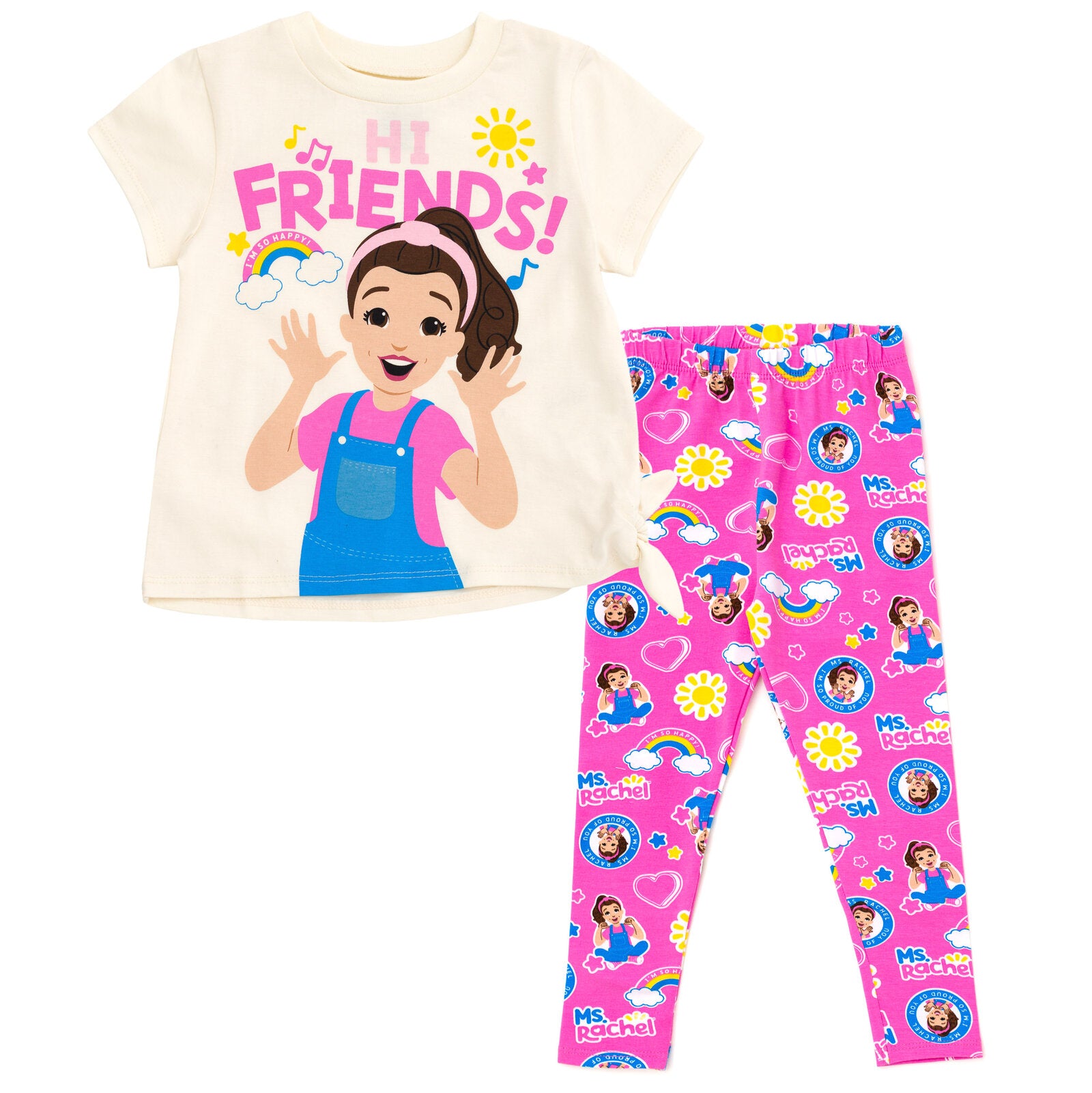 Ms. Rachel T-Shirt and Leggings Outfit Set | FREE Shipping on Orders ...