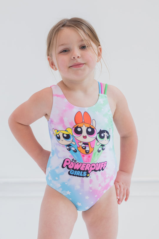 Powerpuff Girls One Piece Bathing Suit | imagikids Baby and Kids Clothing
