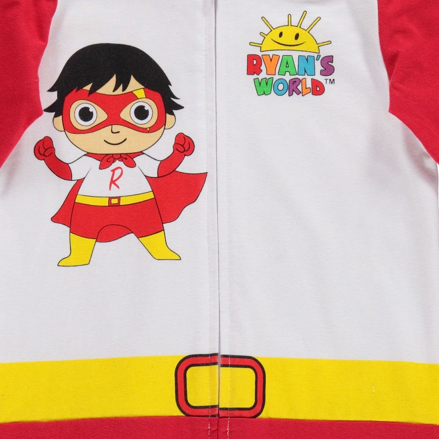 RYANS WORLD Ryan's World Baby Boys 3 Piece Costume Set: Coverall Cape ...