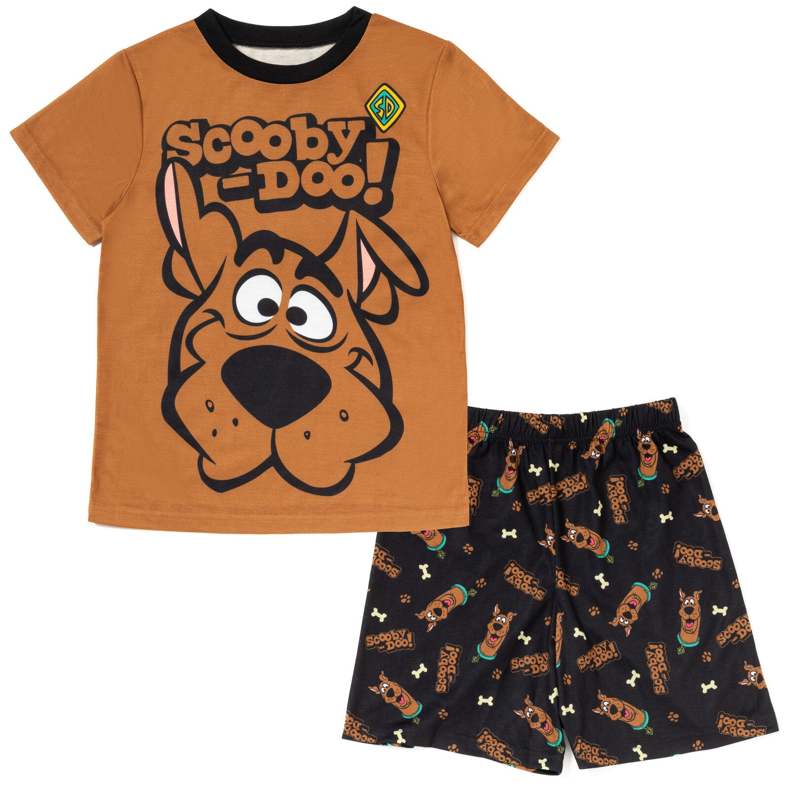 Scooby-Doo Scooby Doo Pullover Pajama Shirt and Shorts Sleep Set ...
