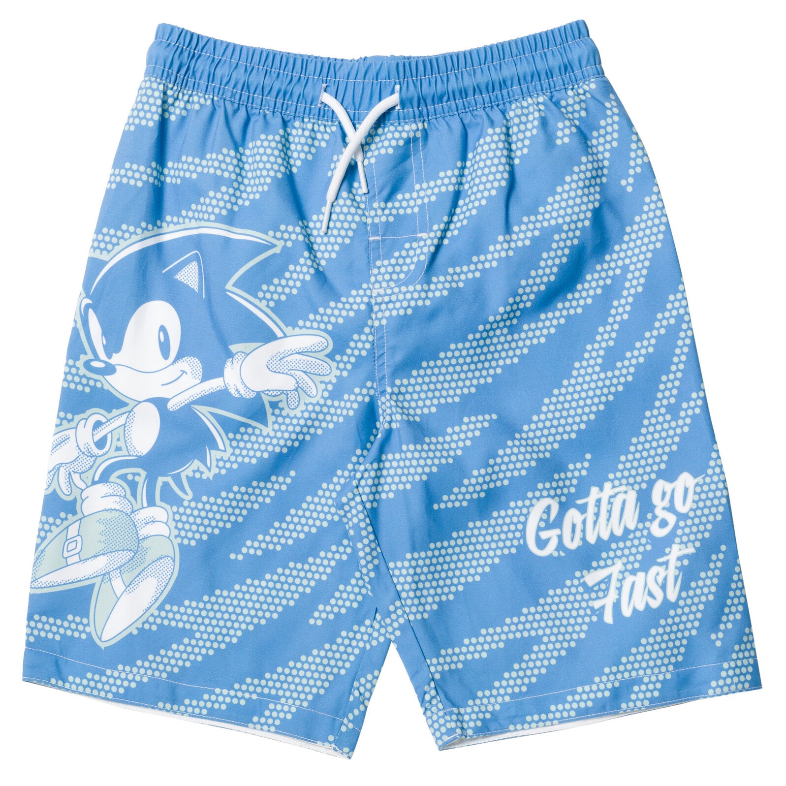SEGA Sonic the Hedgehog UPF 50+ Swim Trunks Bathing Suit | imagikids ...