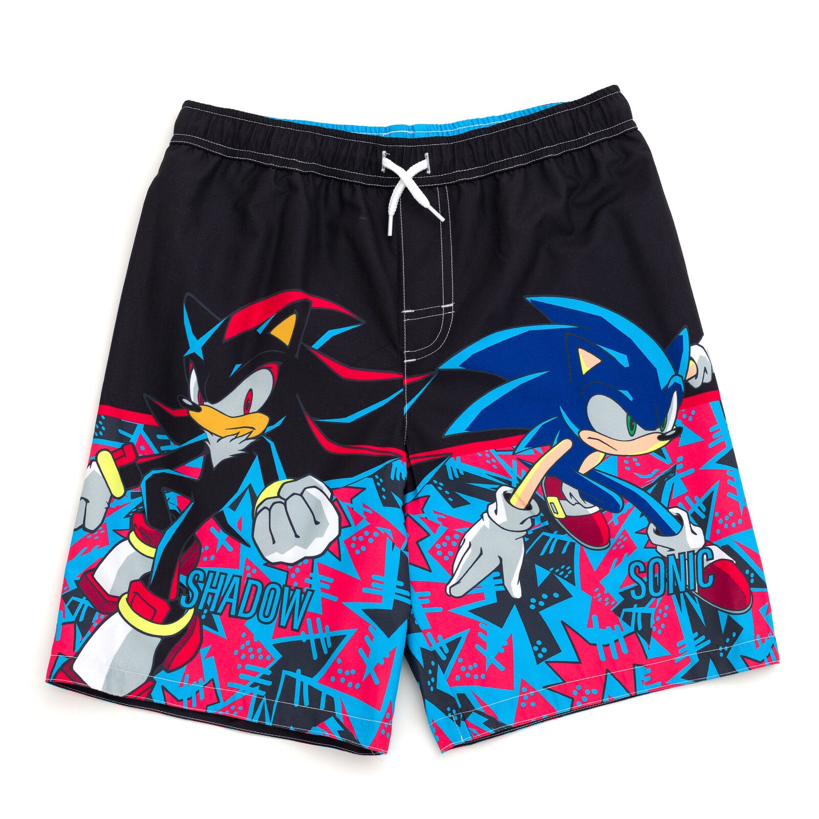 SEGA Sonic the Hedgehog UPF 50+ Swim Trunks Bathing Suit | FREE ...