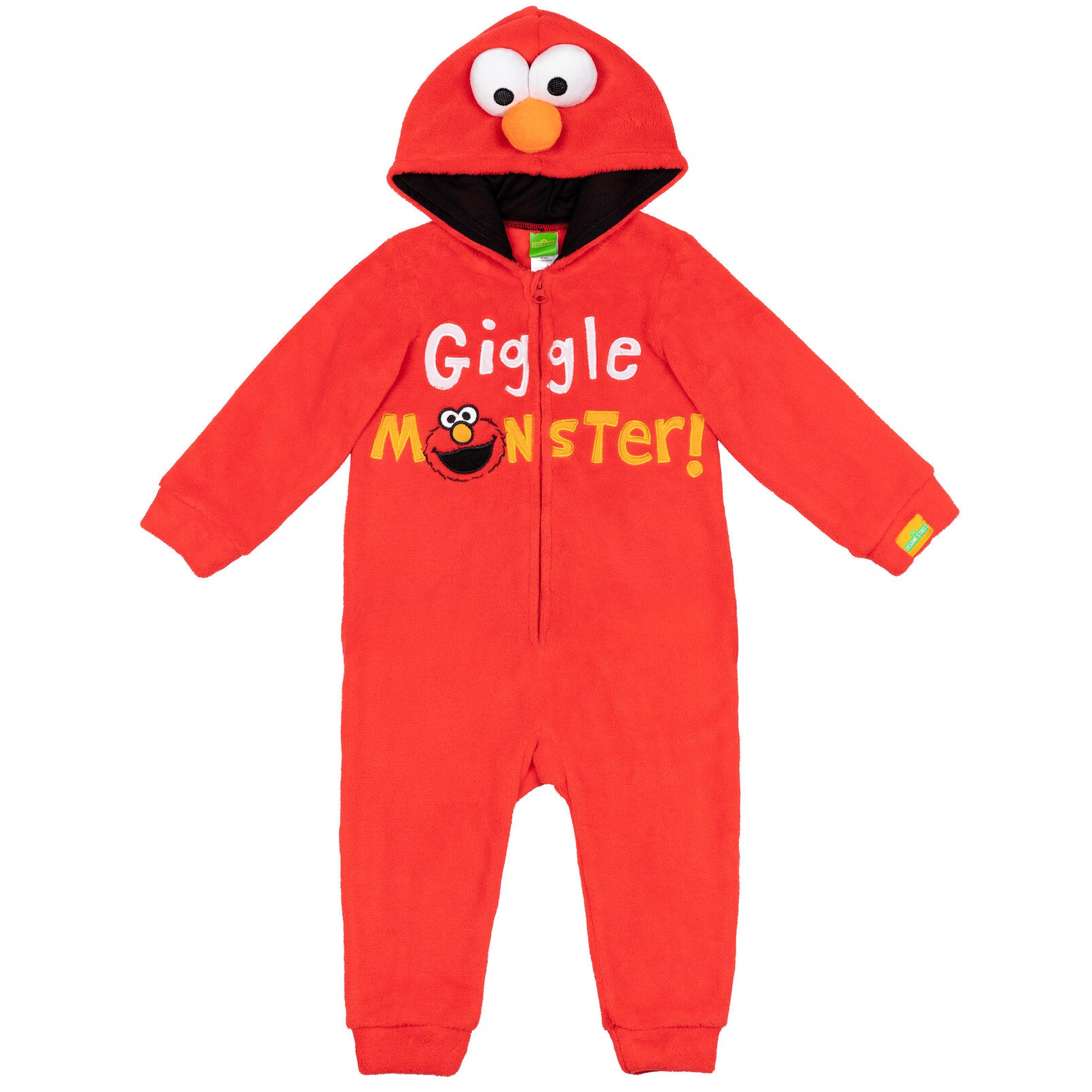 Sesame Street Elmo Zip Up Cosplay Costume Coverall | imagikids Baby and ...