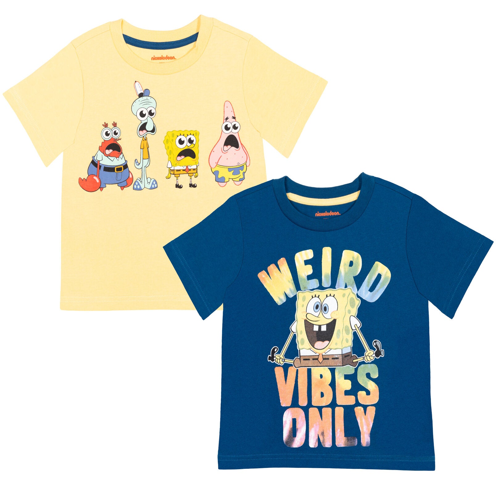SpongeBob SquarePants Toddler Boys 2 Pack Graphic T-Shirt | imagikids ...