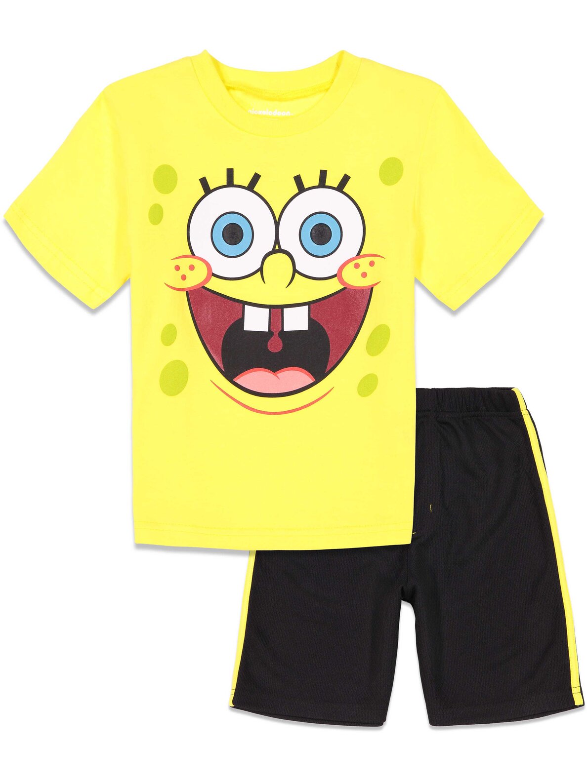 SpongeBob SquarePants T-Shirt and Mesh Shorts Outfit Set | imagikids ...