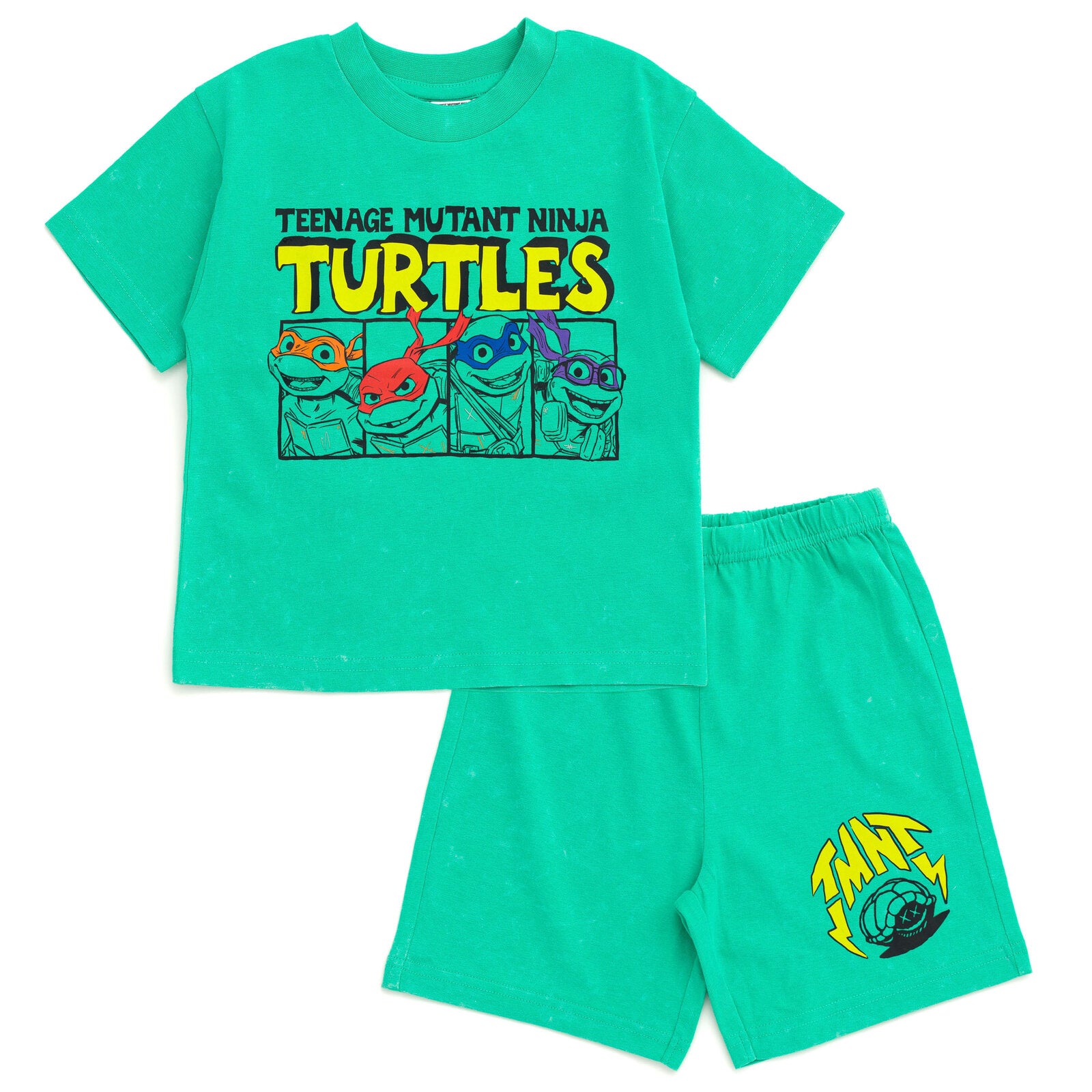 Teenage Mutant Ninja Turtles T-Shirt and Shorts Outfit Set | FREE ...