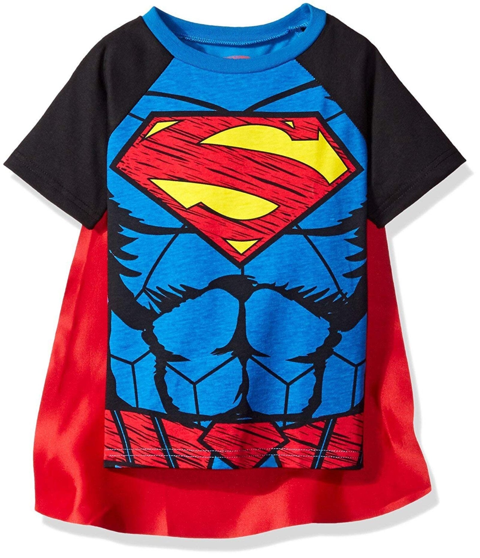 Warner Bros. Justice League Superman Cosplay T-Shirt and Cape ...