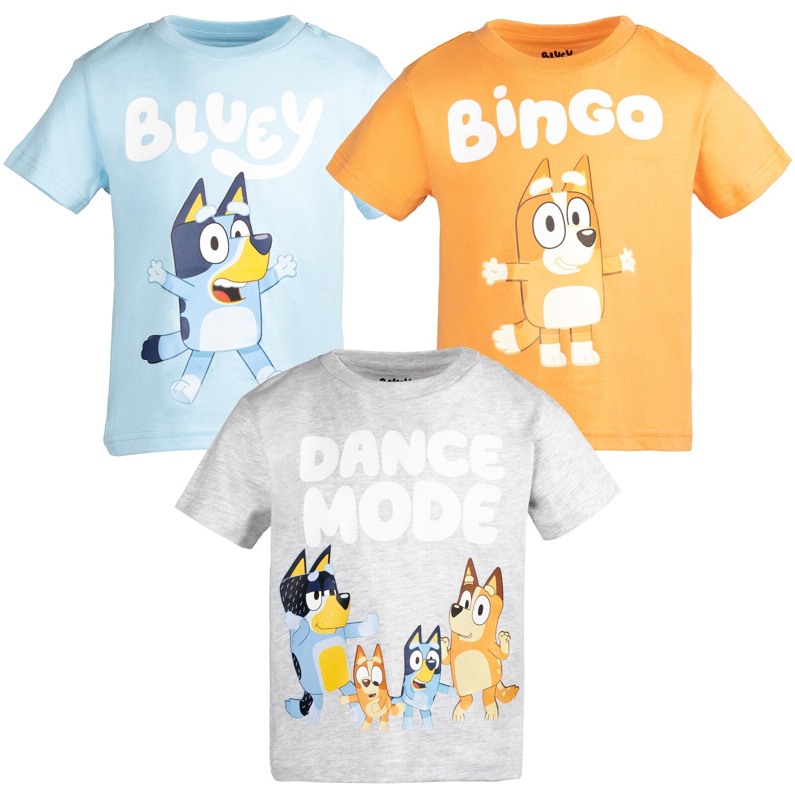 Bluey 3 Pack T-Shirts | imagikids Baby and Kids Clothing