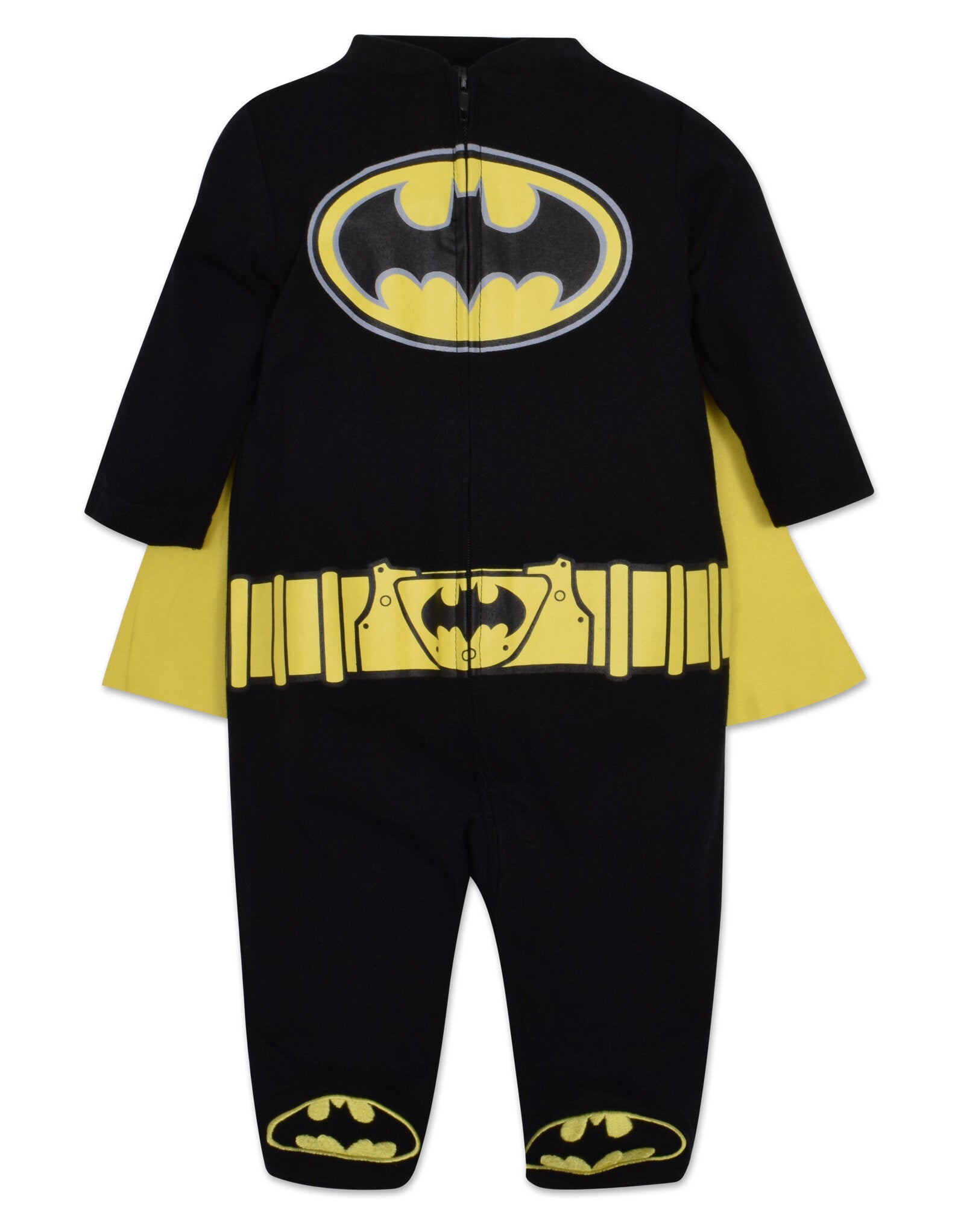 DC Comics Justice League Zip Up Costume Coverall and Cape | imagikids ...