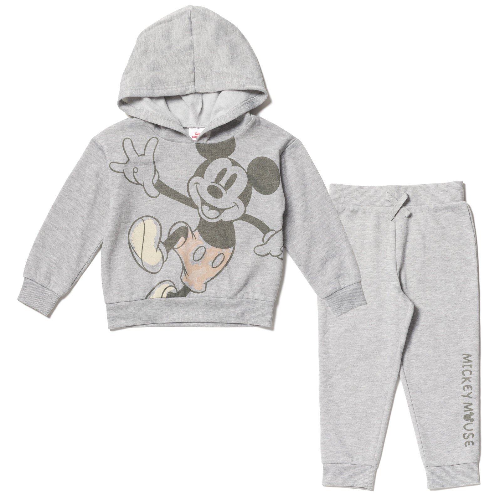 Disney Mickey Mouse Fleece Pullover Hoodie and Pants Outfit Set ...