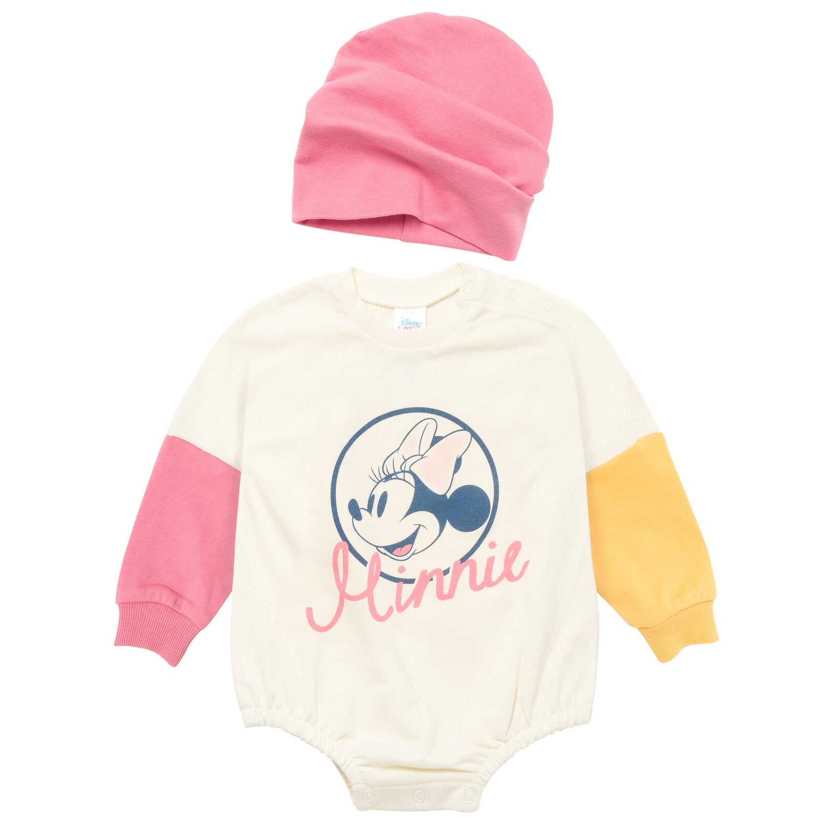 Disney Minnie Mouse French Terry Oversized Bodysuit and Hat | imagikids ...