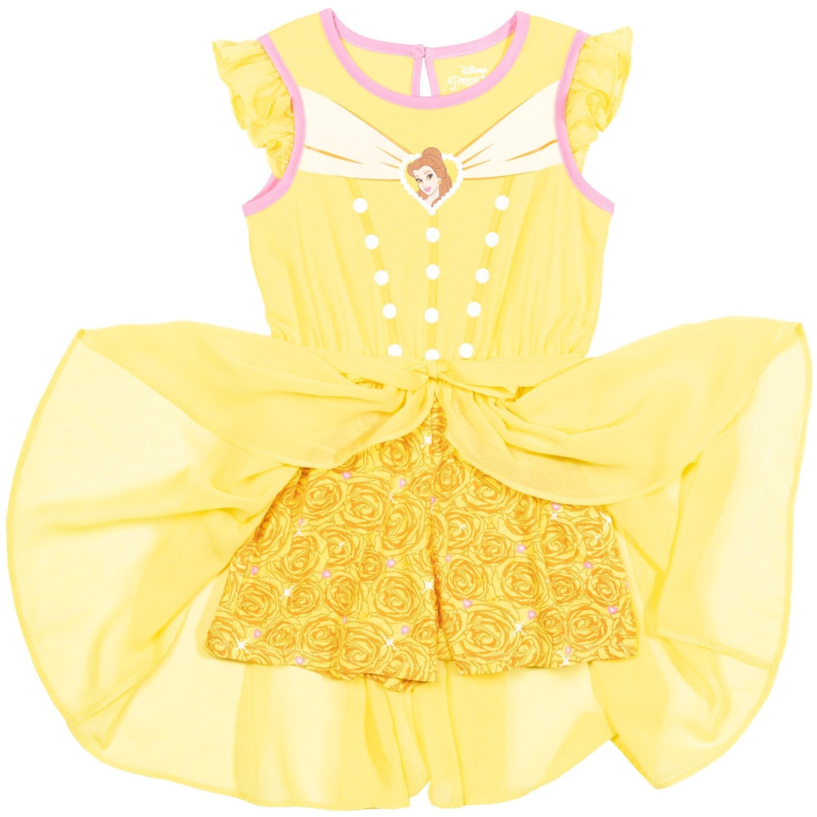 Disney Princess Belle Romper With Skirt Overlay | imagikids Baby and ...