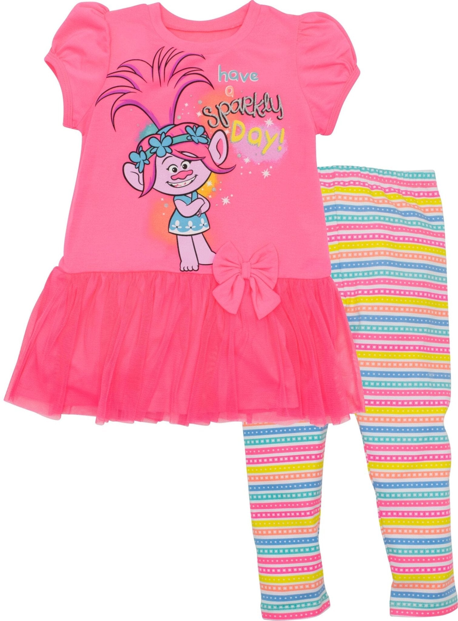 DreamWorks Trolls Poppy T-Shirt and Leggings Outfit Set | imagikids ...