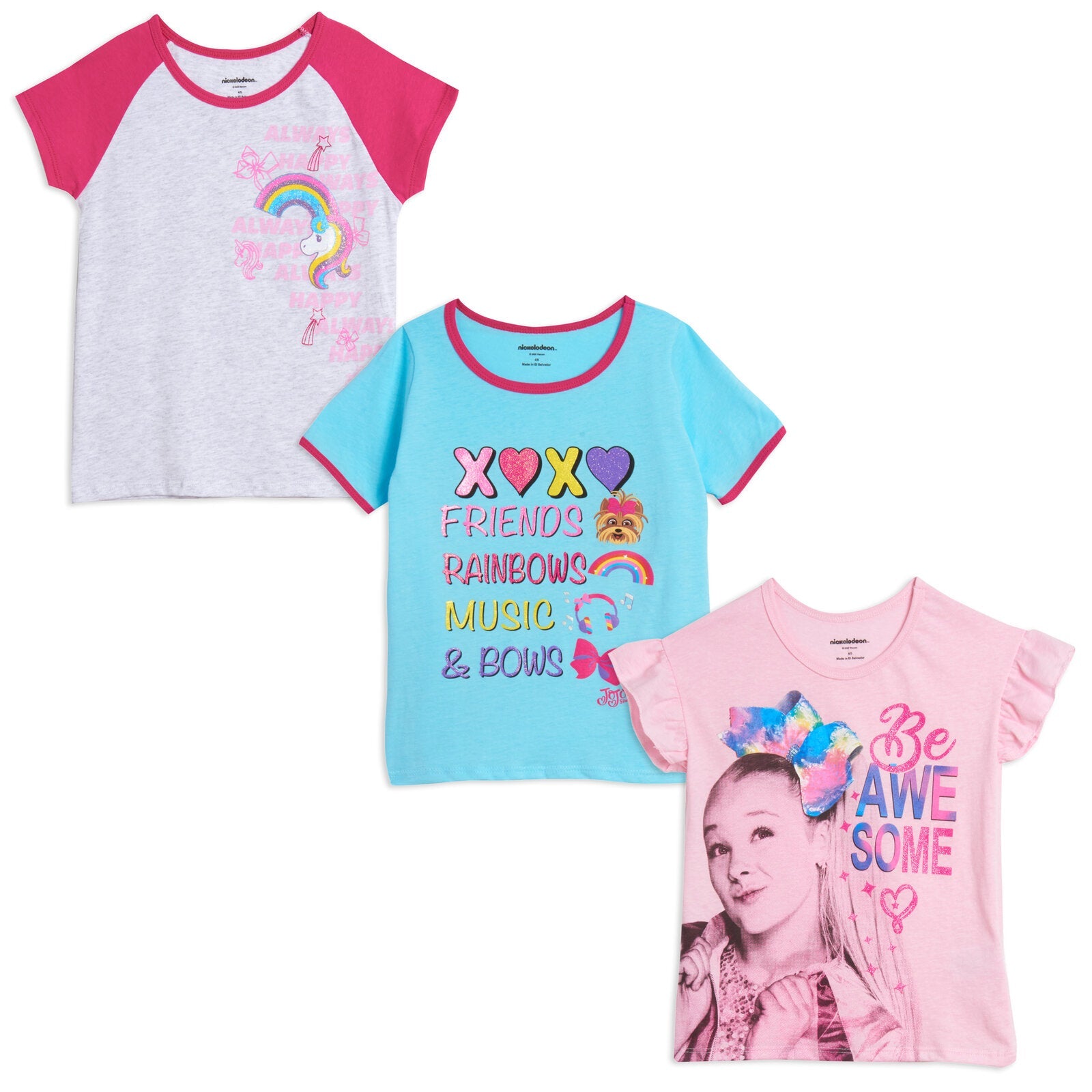 JoJo Siwa 3 Pack T-Shirts | imagikids Baby and Kids Clothing